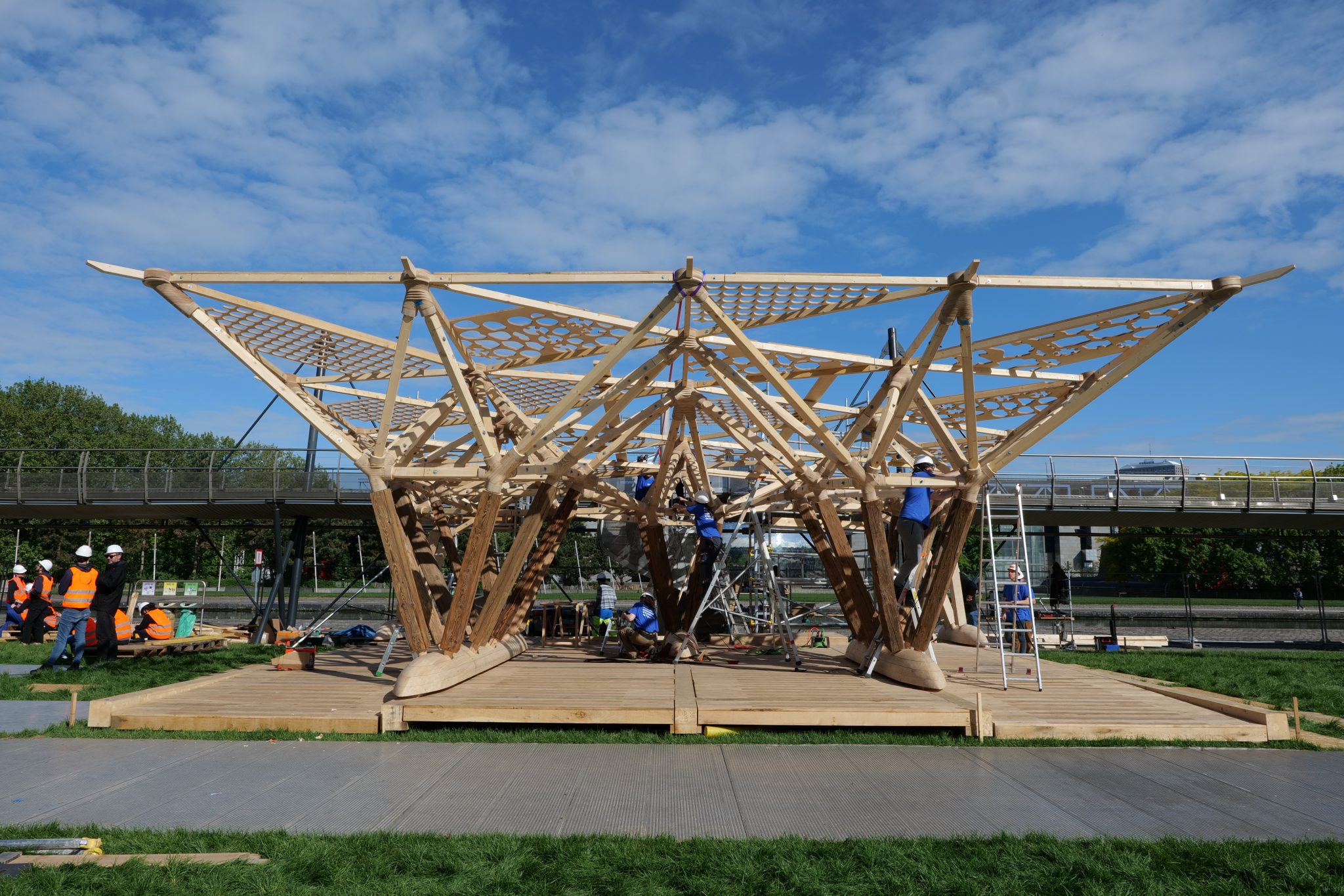 Structure | Les Ram’eaux, pavillon Archi-Folies de l’ENSA de Nancy ...